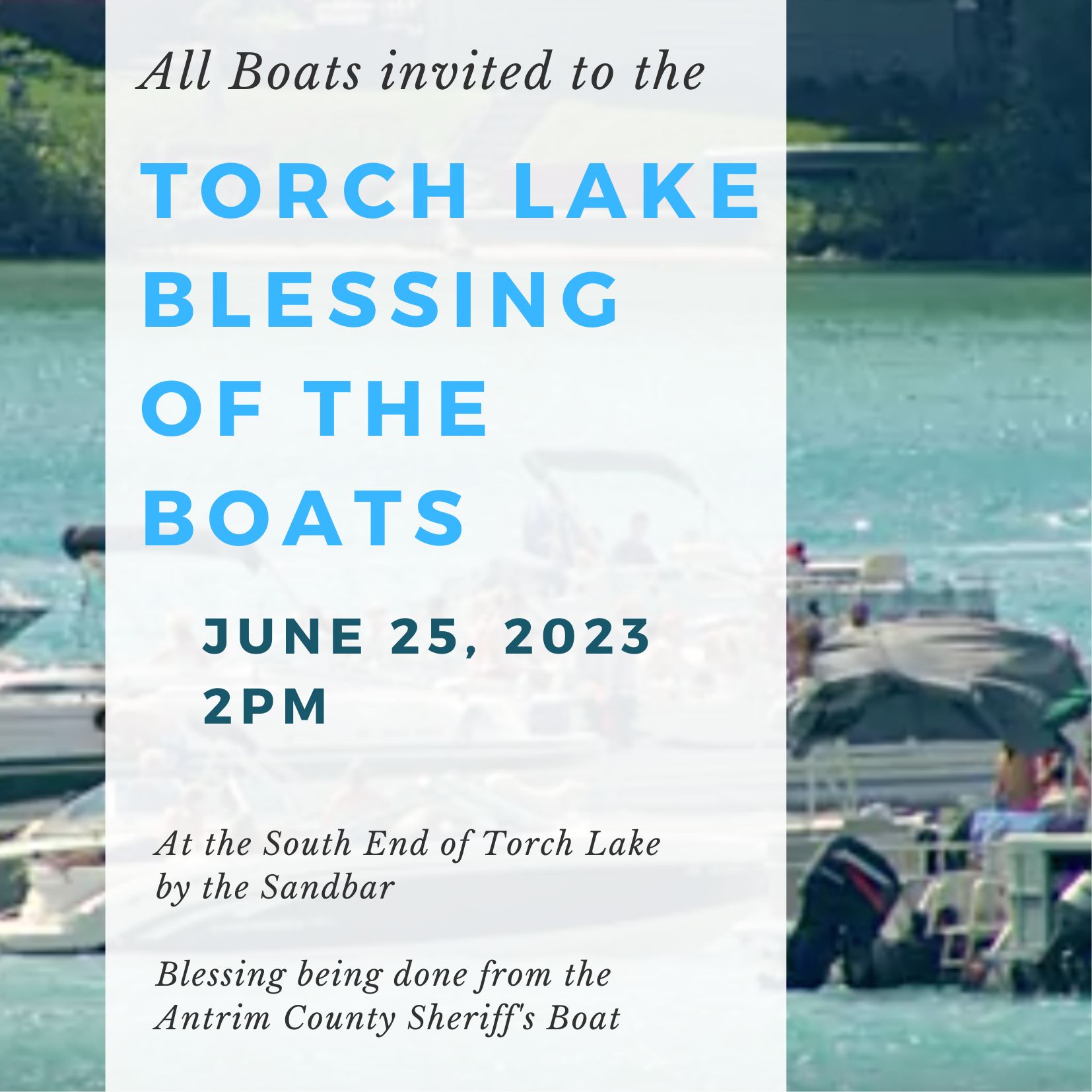 Blessing of the Boats – Alden Community UMC